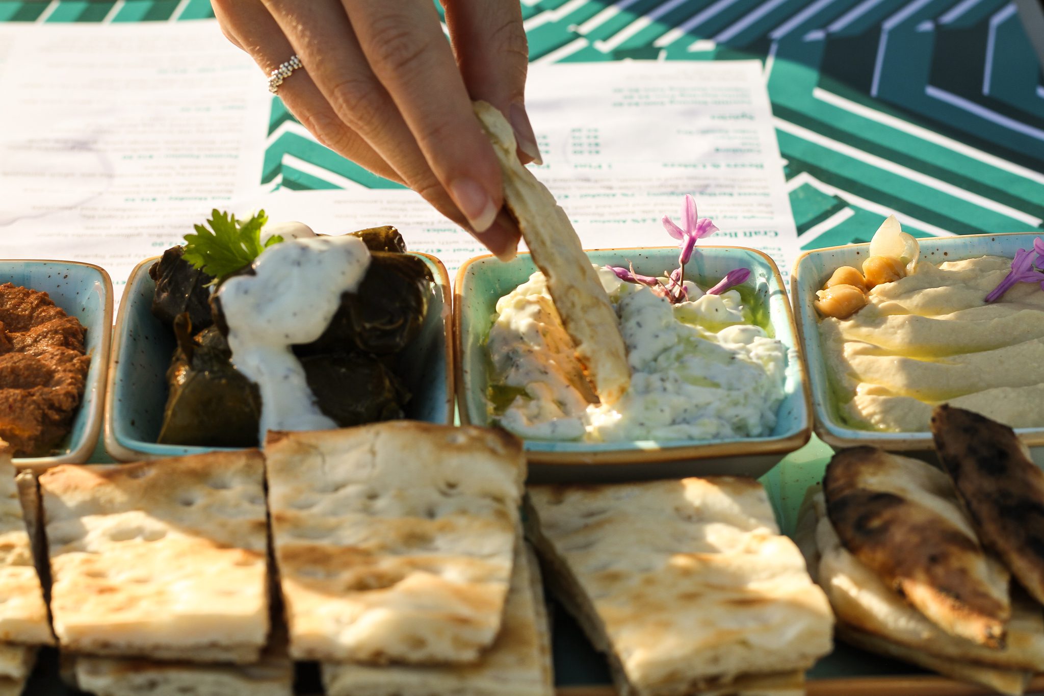 Free Meze Platter with Every Main Course - Broadside Terrace